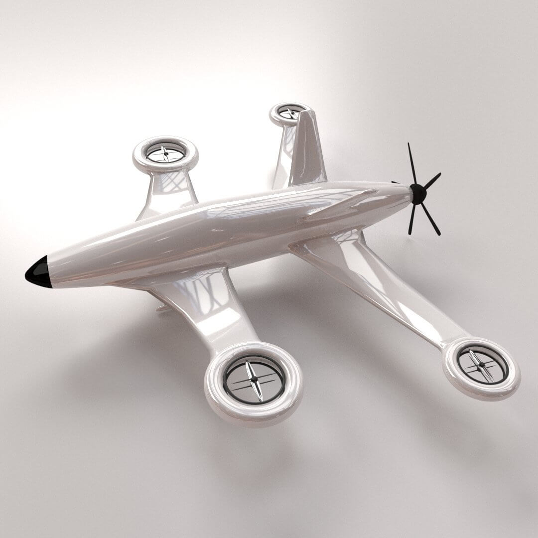 Drone V2 - 3D Model by firdz3d