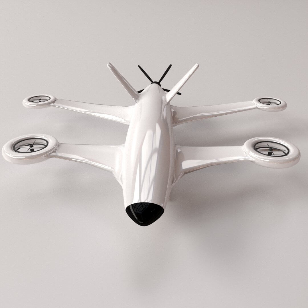 Drone V2 - 3D Model by firdz3d