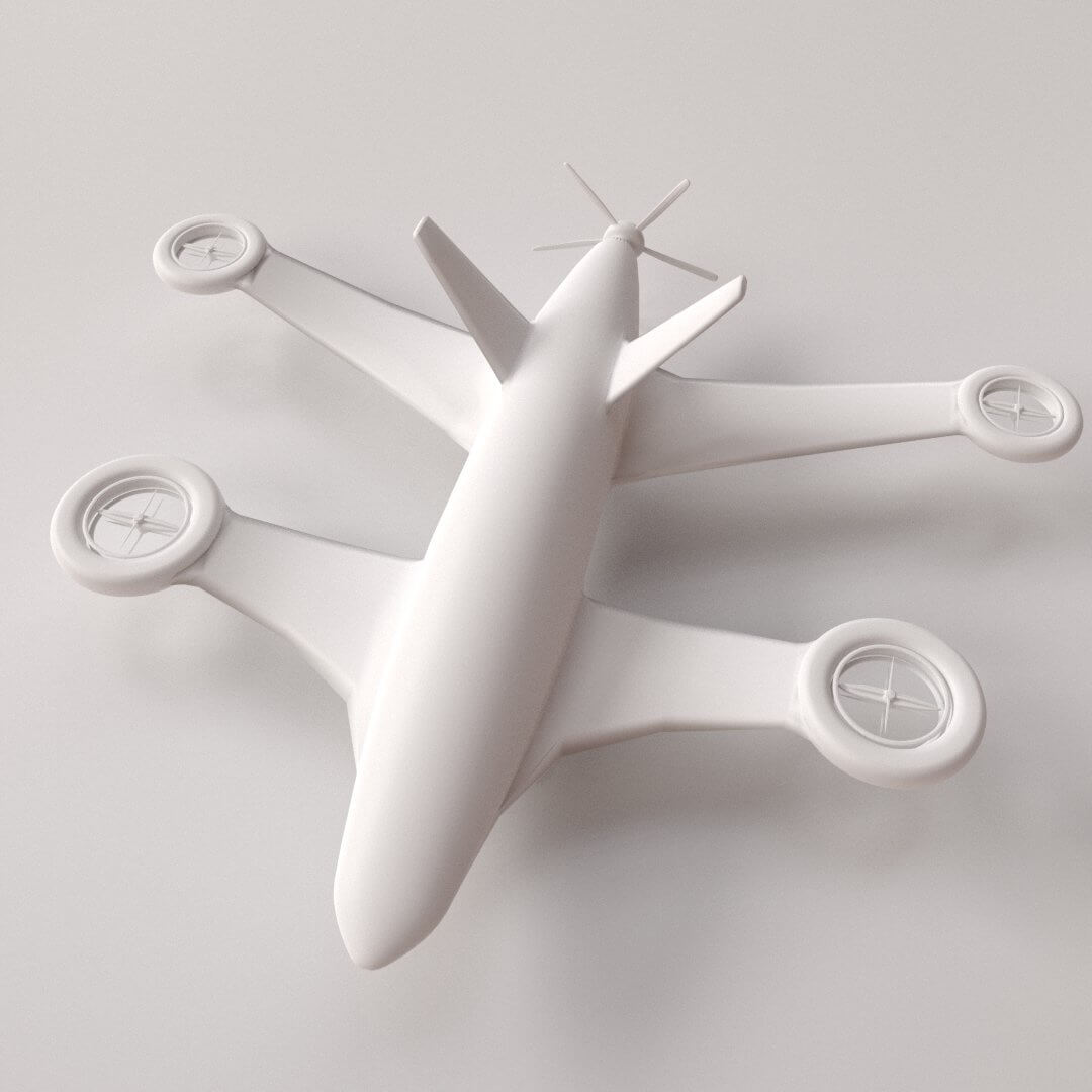 Drone V2 - 3D Model by firdz3d