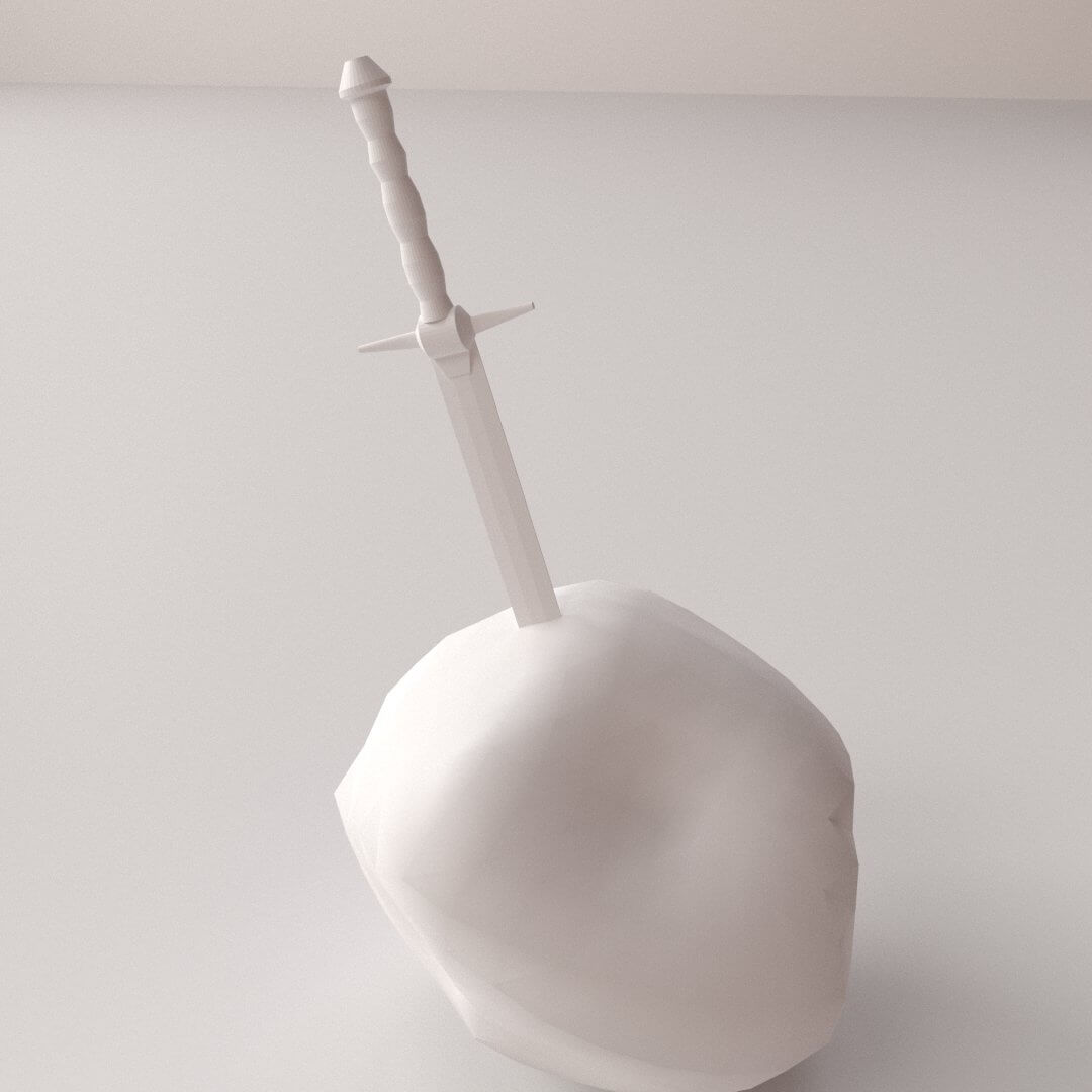 Excalibur - 3D Model by firdz3d