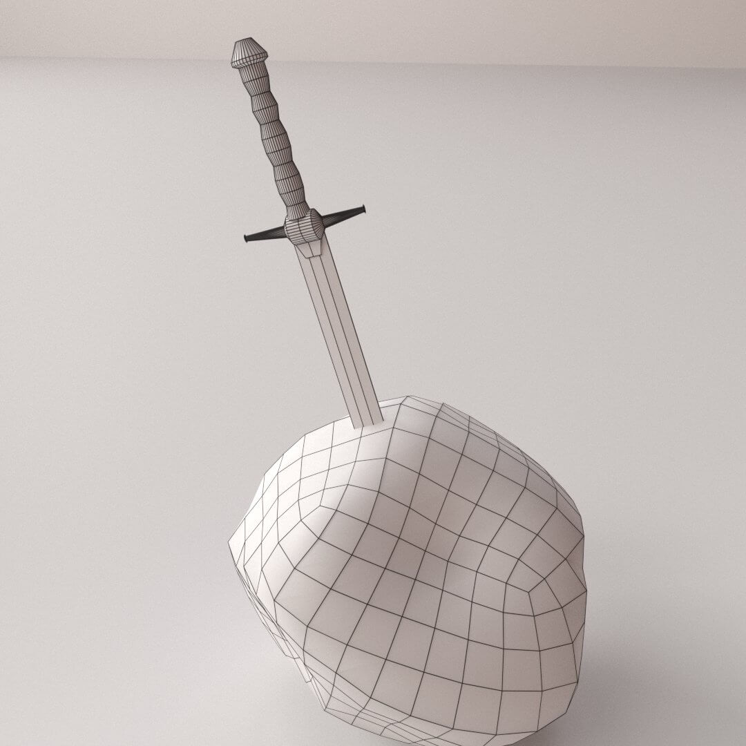 Excalibur - 3D Model by firdz3d