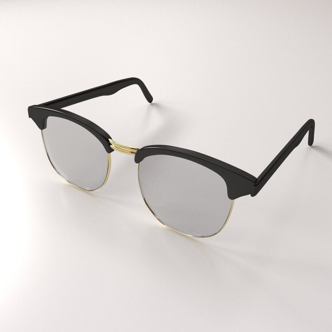 Eyeglasses - 3D Model by firdz3d