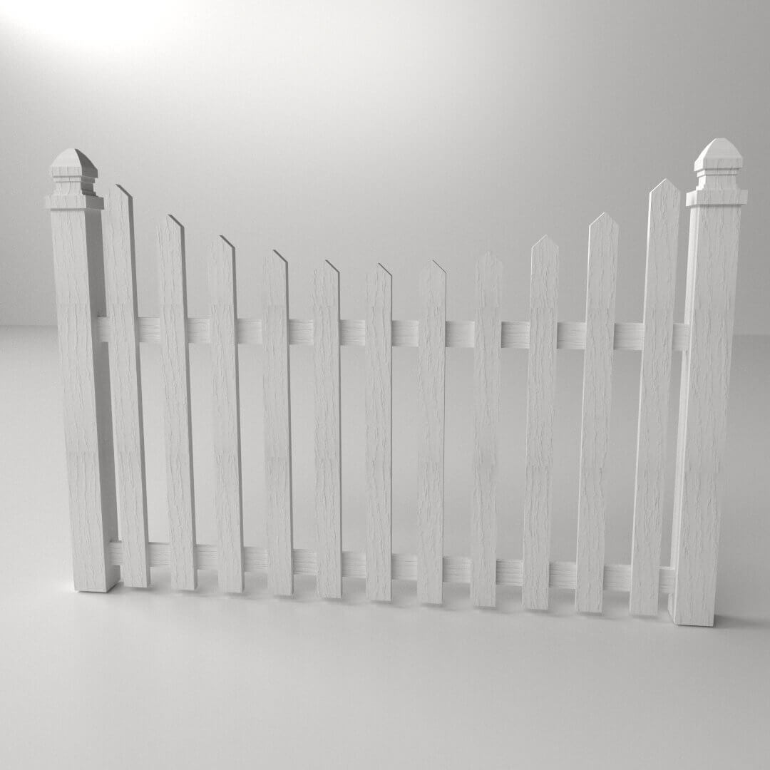 Fence - 3D Model by firdz3d