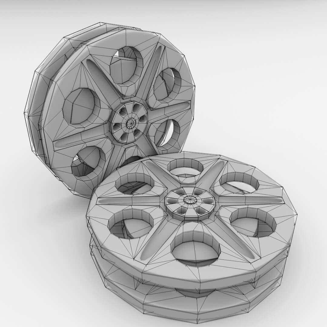 Film Reel - 3D Model by firdz3d