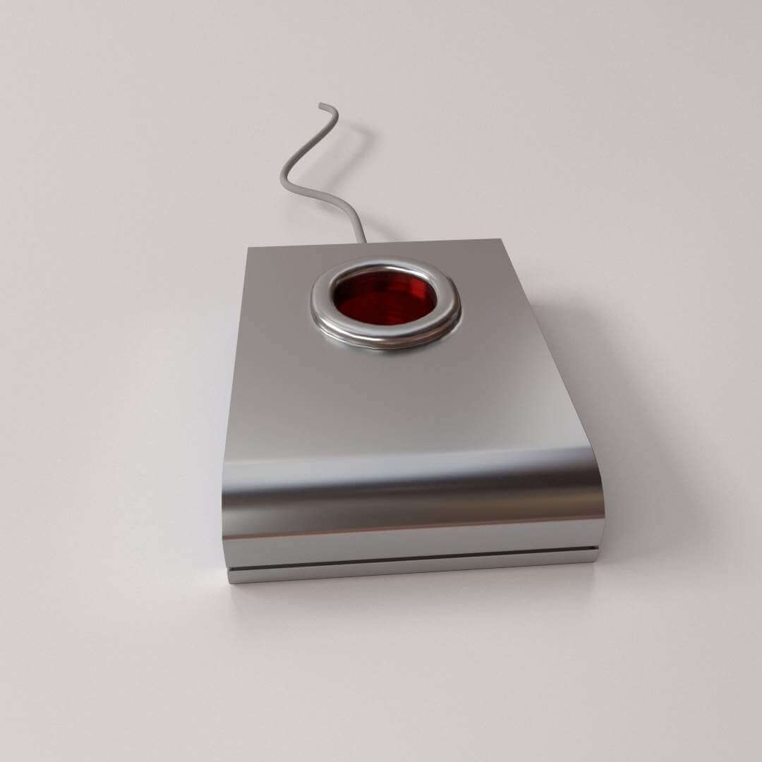 Fingerprint Sensor - 3D Model by firdz3d