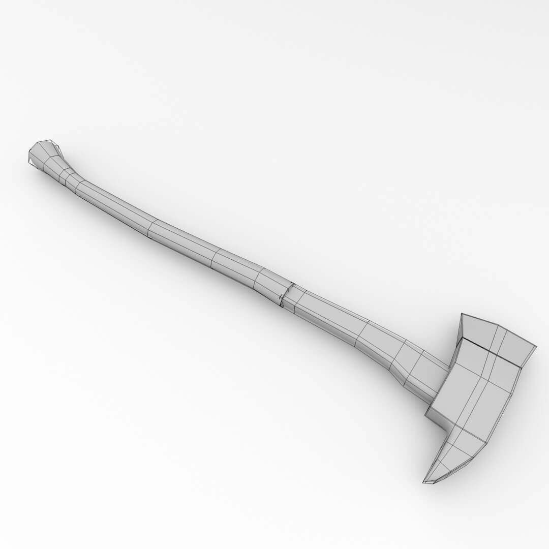 Fire Axe 3D Model By Firdz3d fire-axe-3d-model-by-firdz3d