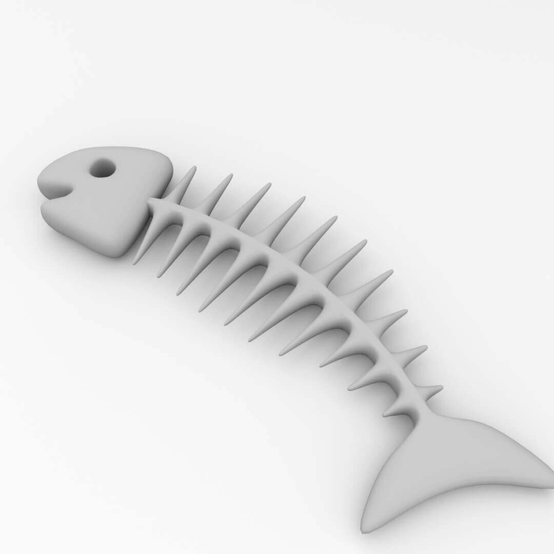 Fish Bone - 3D Model by firdz3d