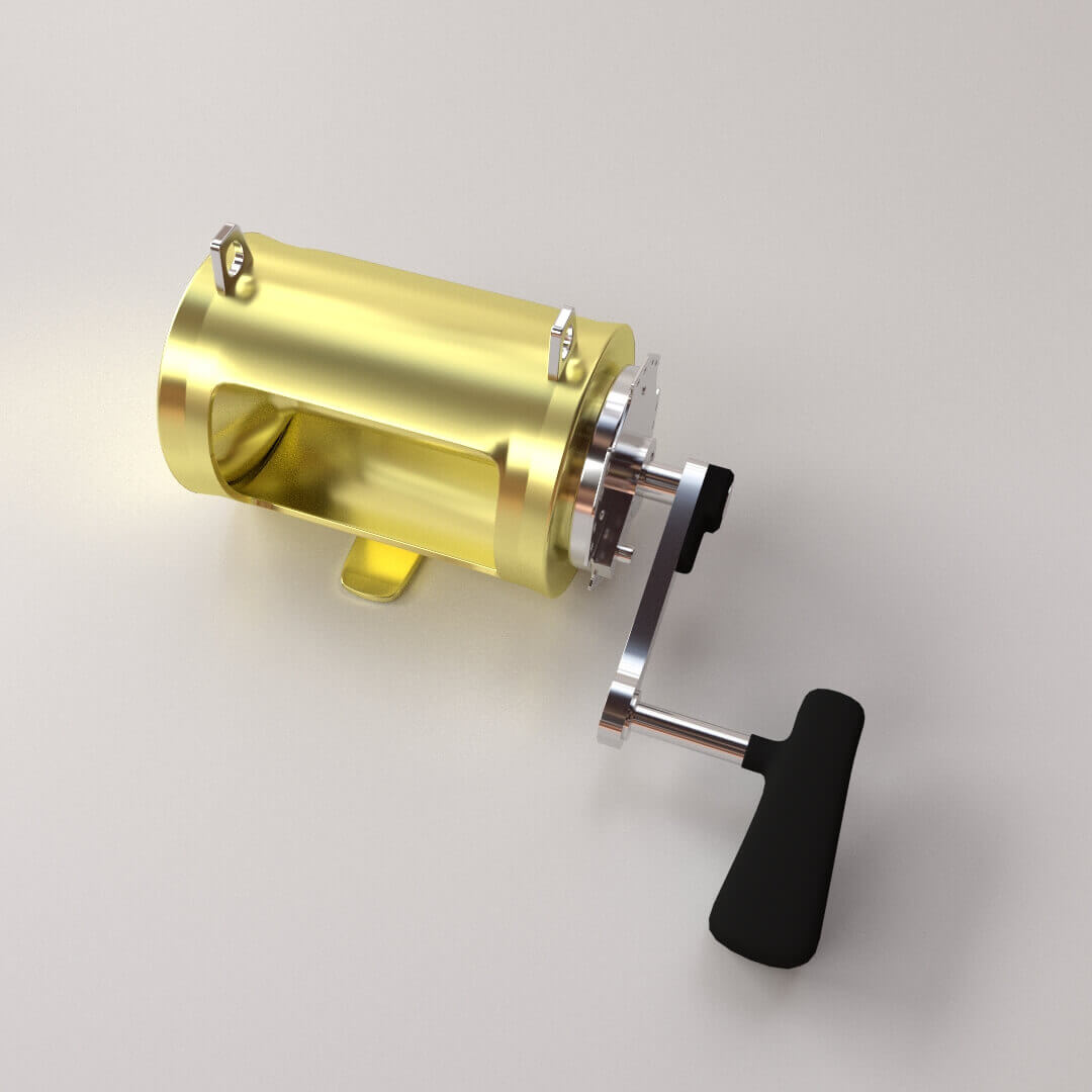 Fishing Reel - 3D Model by firdz3d