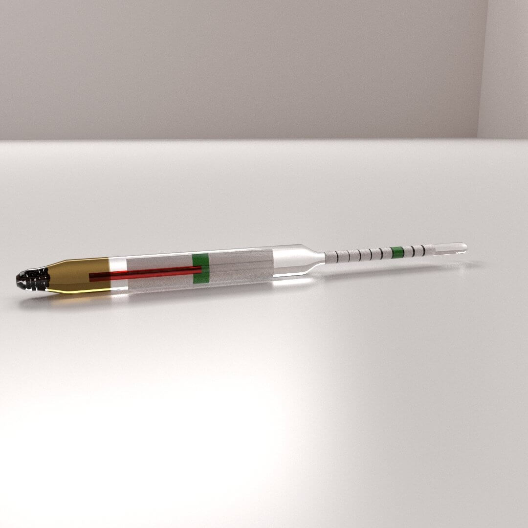 Floating Hydrometer - 3D Model by firdz3d
