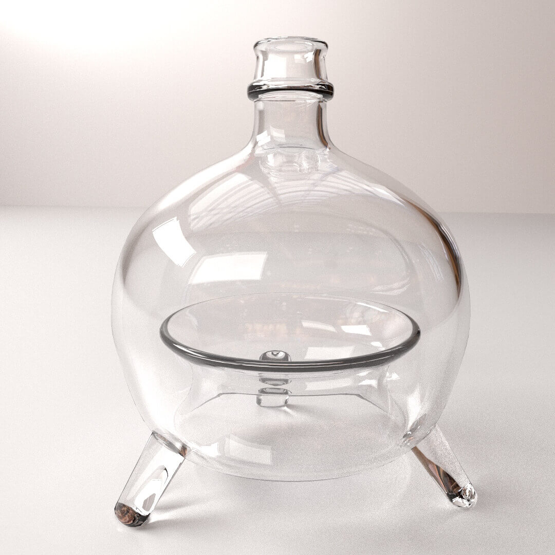 Fly Bottle - 3D Model by firdz3d