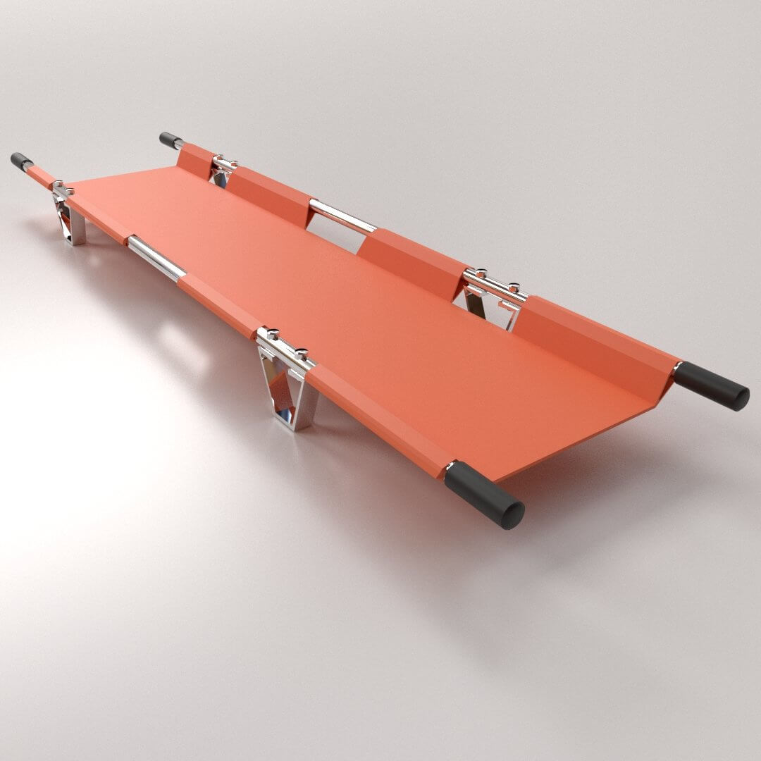 Foldable Stretcher - 3D Model by firdz3d