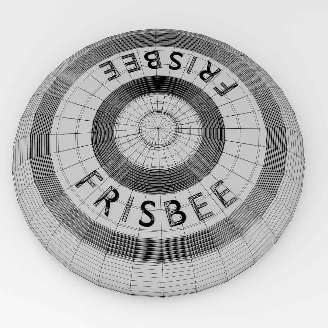 Frisbee - 3D Model by firdz3d
