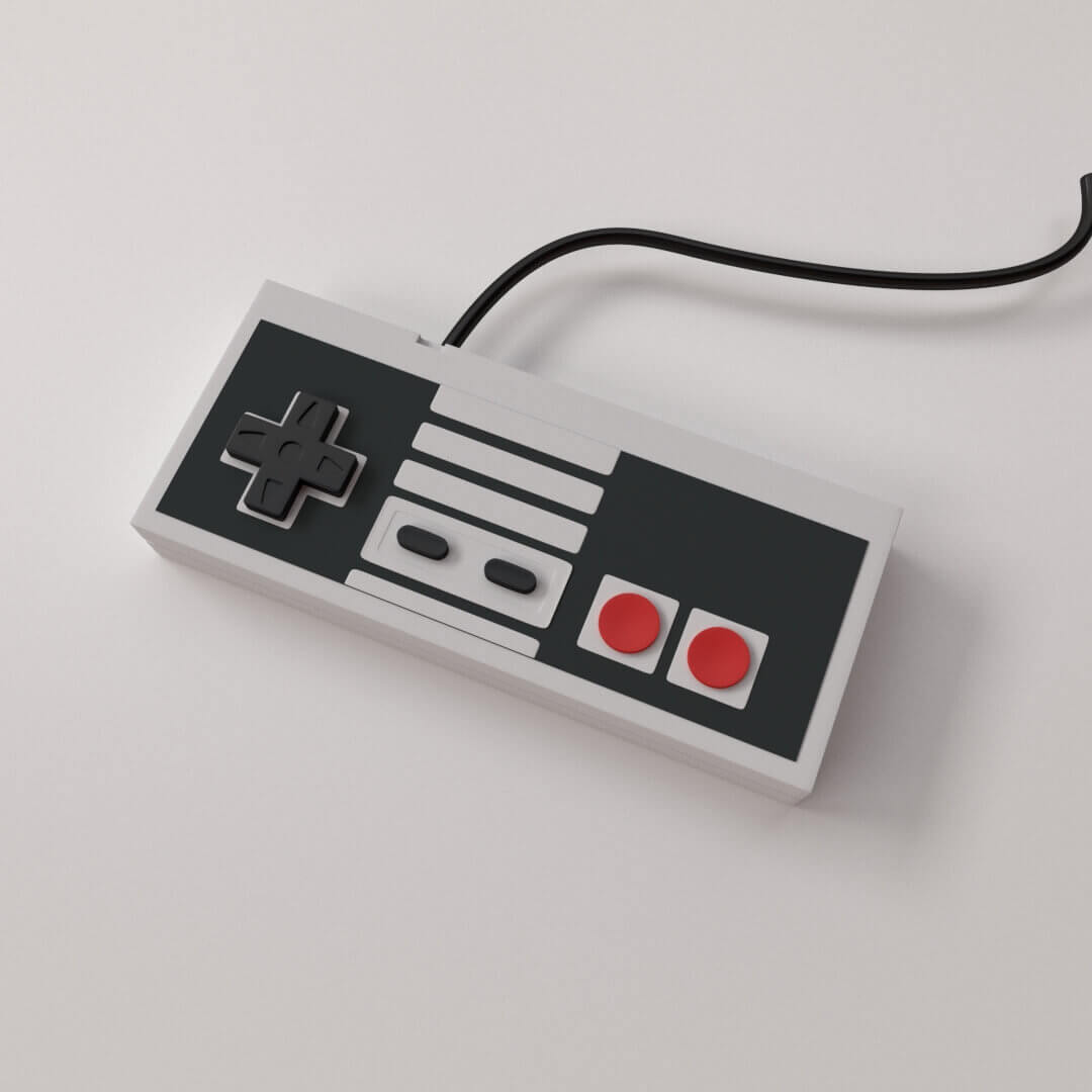 Game Controller - 3D Model by firdz3d