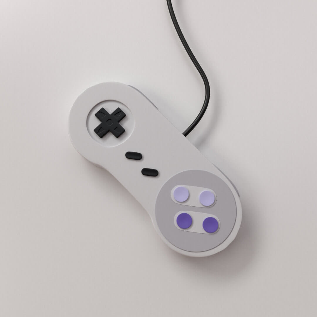 Game Controller - 3D Model by firdz3d