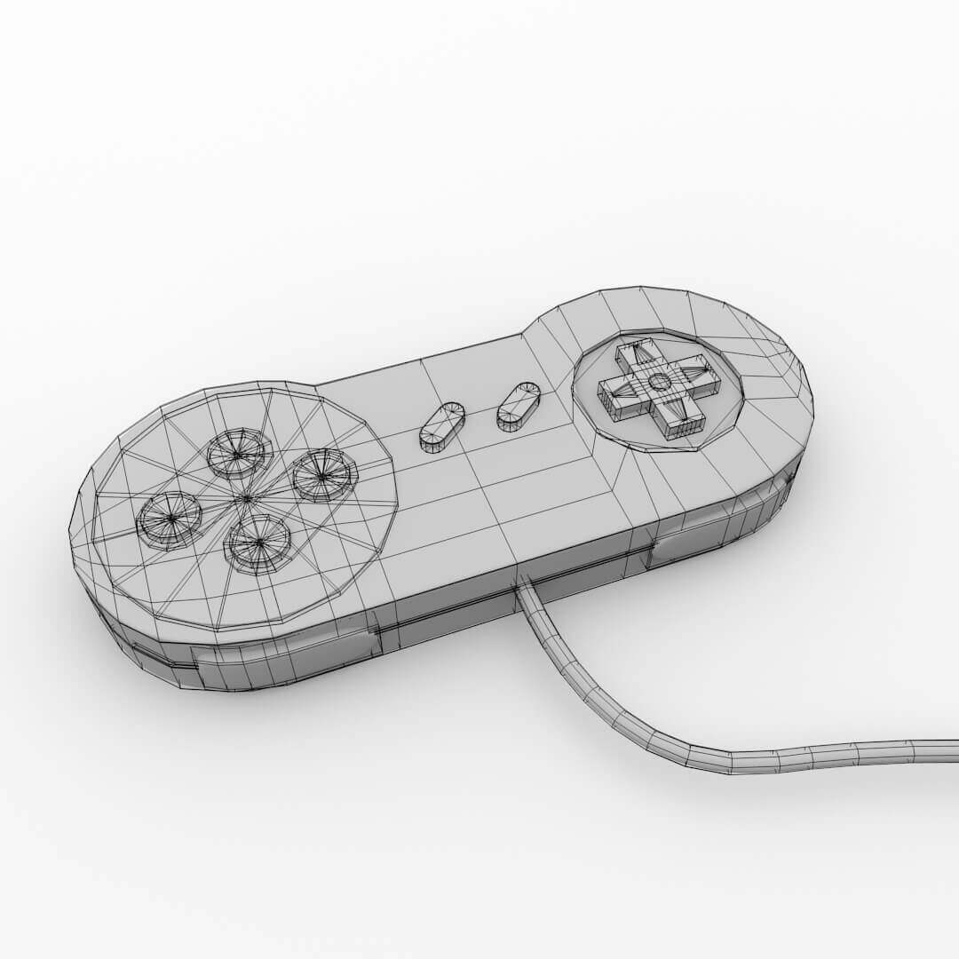 Game Controller - 3D Model by firdz3d