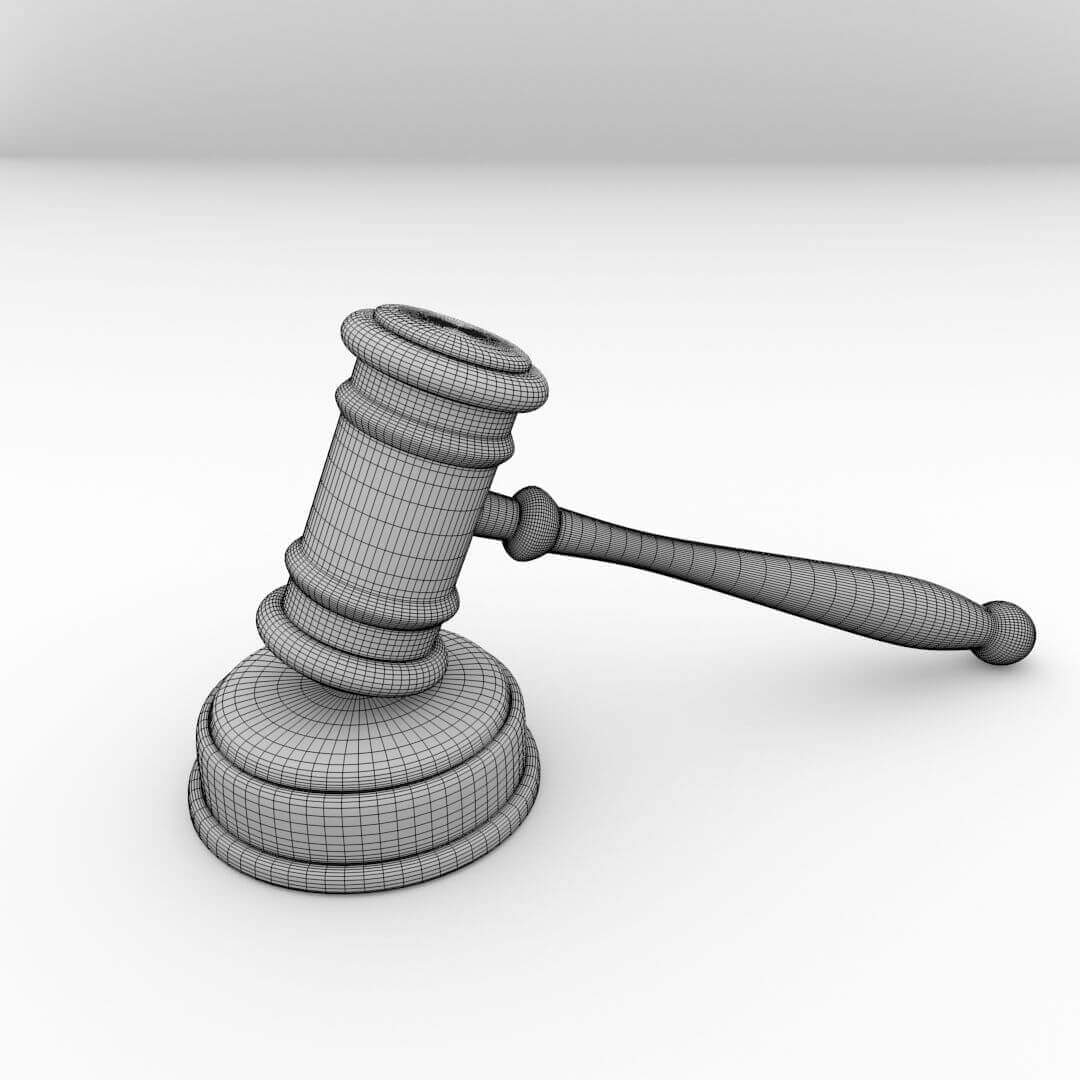 Gavel - 3D Model by firdz3d