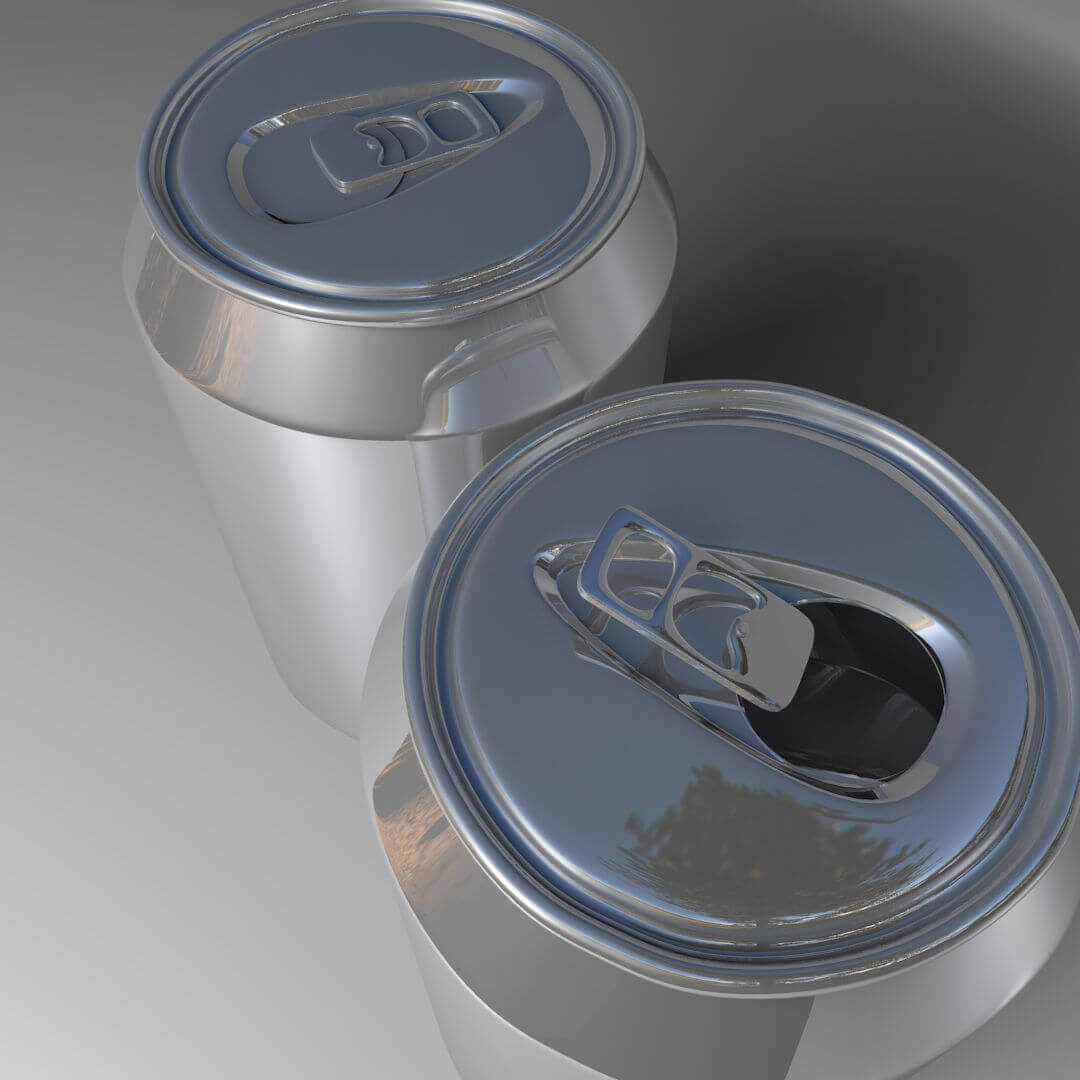 Generic Soda Can - 3D Model by firdz3d