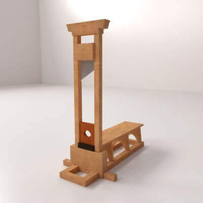 Guillotine - 3D Model by firdz3d