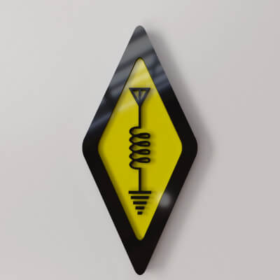 Ham Radio Logo - 3D Model by firdz3d