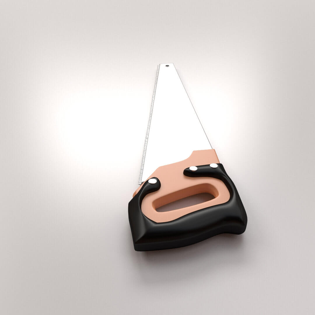 Hand Saw - 3D Model by firdz3d