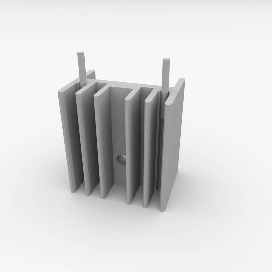 Heatsink - 3D Model by firdz3d