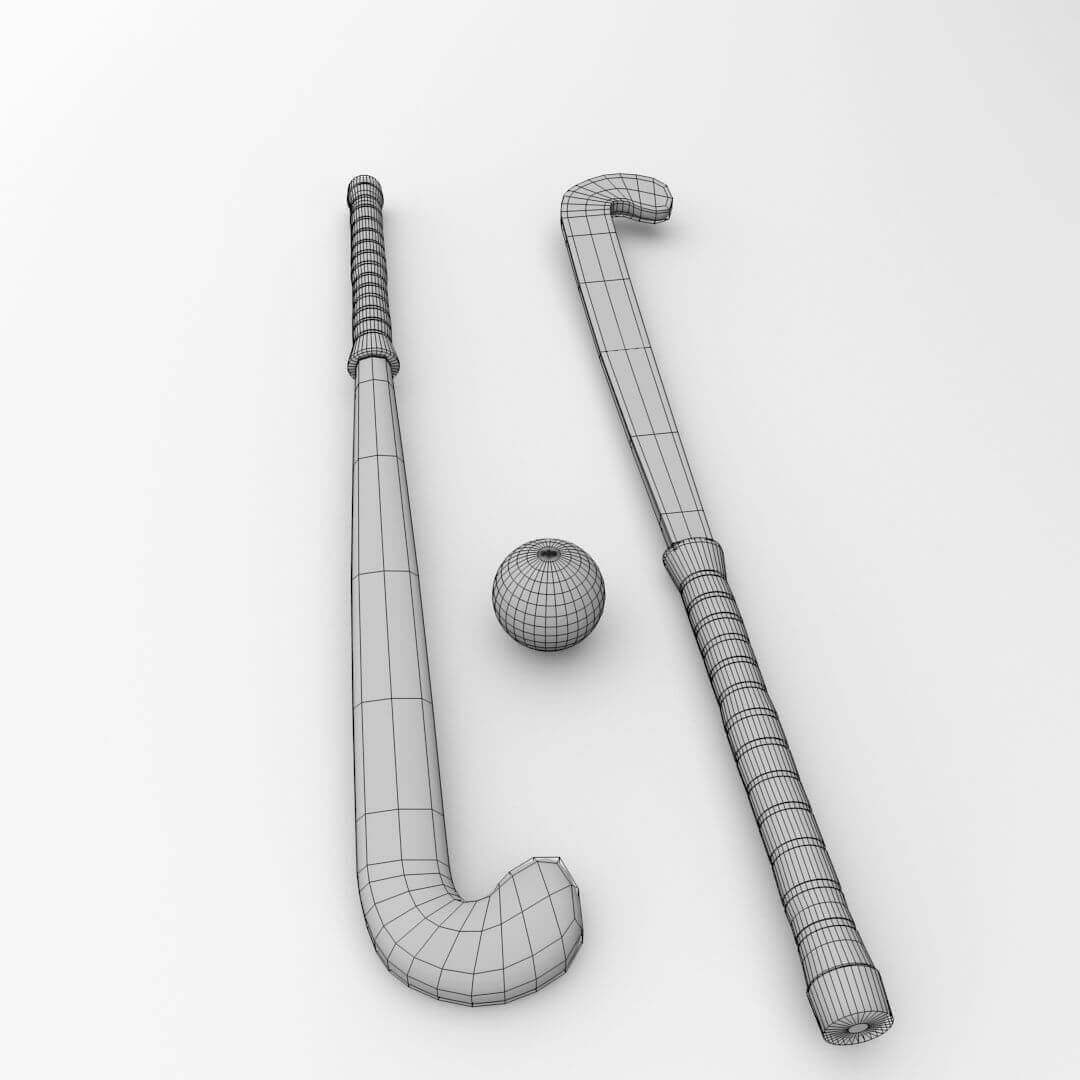 Hockey Stick - 3D Model by firdz3d