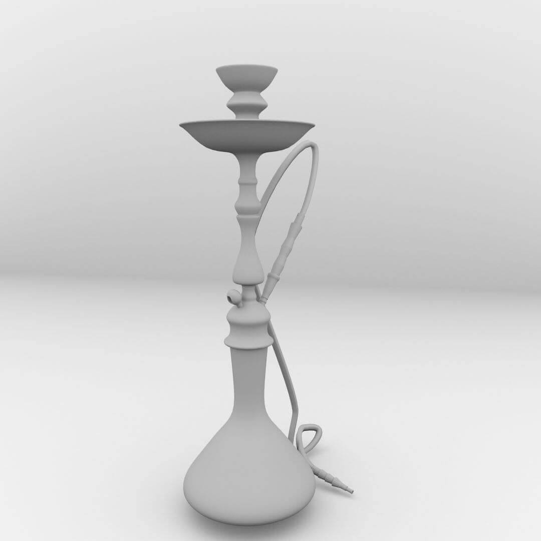 Hookah - 3D Model by firdz3d