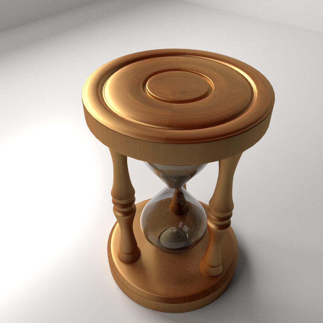 Hourglass - 3D Model by firdz3d