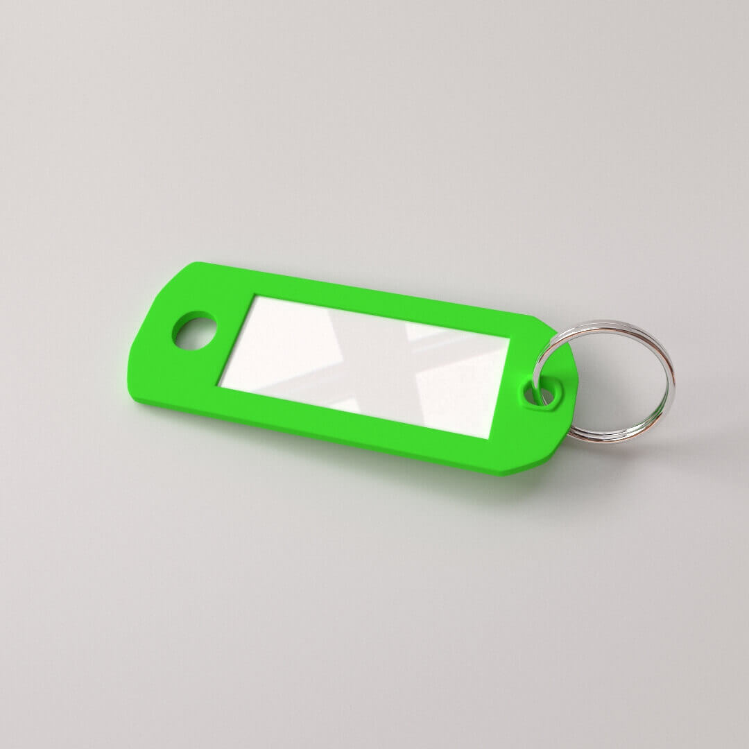 Key Tag - 3D Model by firdz3d