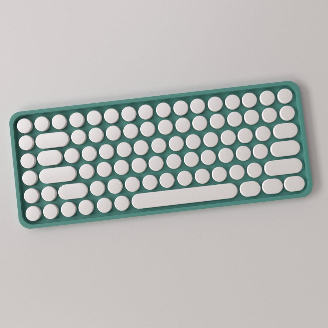 Keyboard V2 - 3D Model by firdz3d