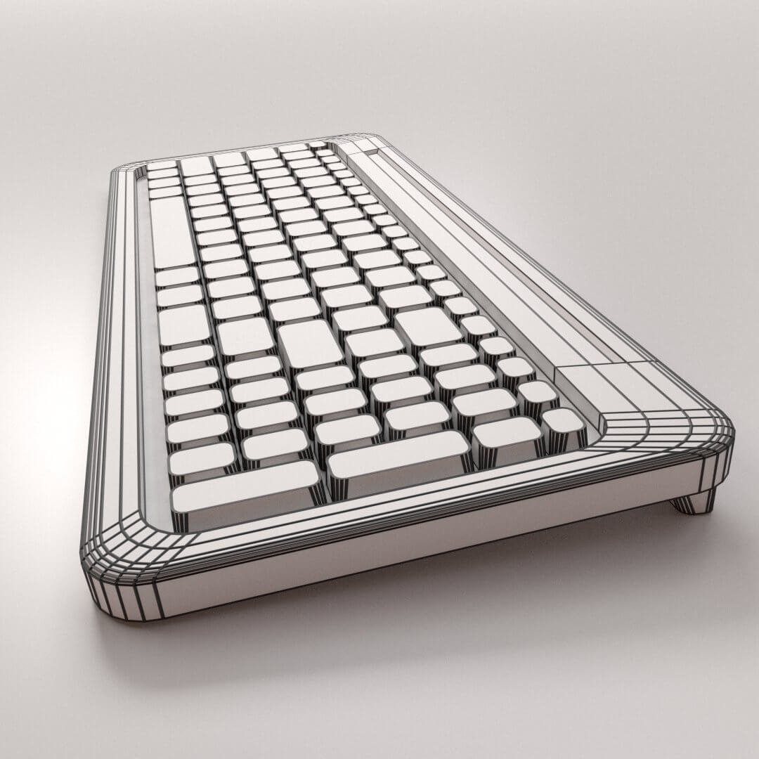 Keyboard - 3D Model by firdz3d