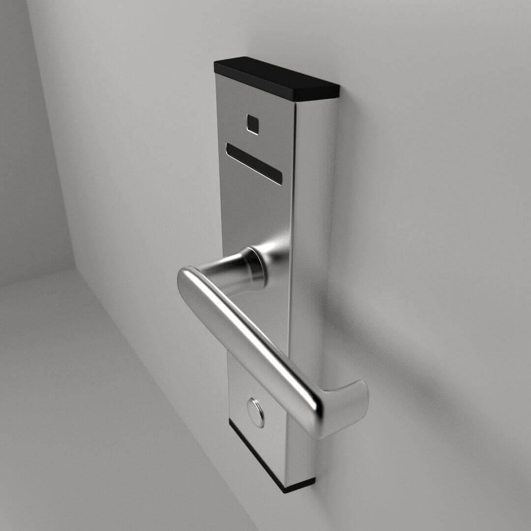Keycard Lock - 3D Model by firdz3d