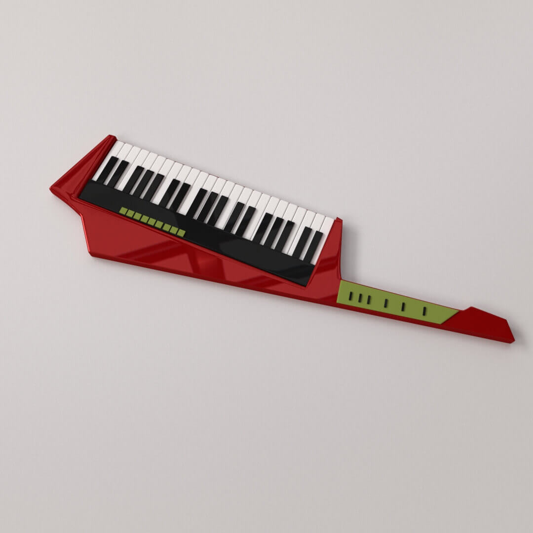 Keytar - 3D Model by firdz3d
