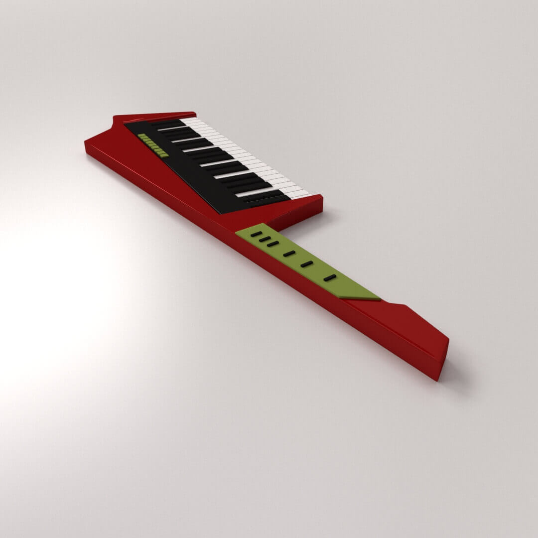 Keytar - 3D Model by firdz3d