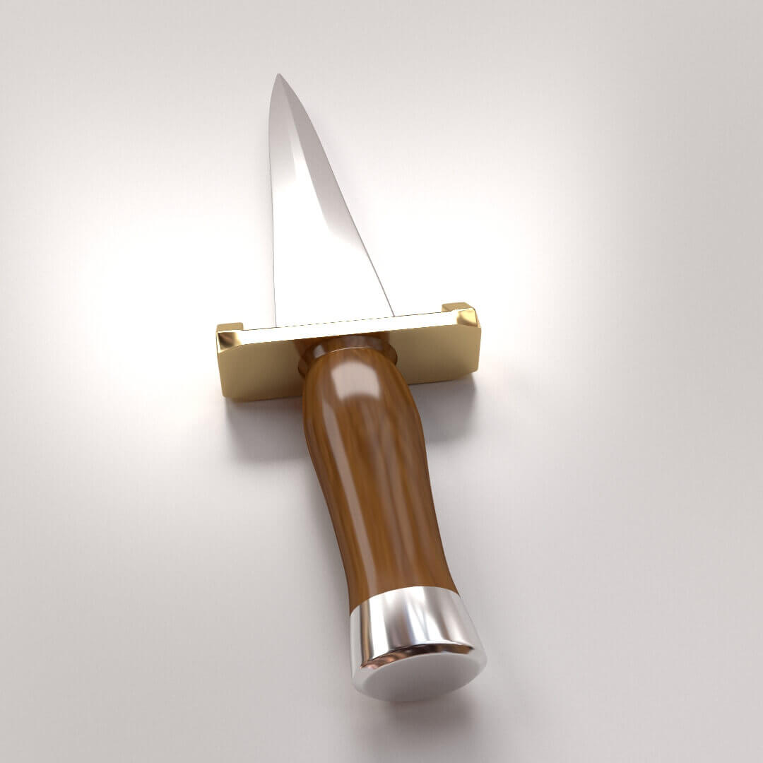 Knife - 3D Model by firdz3d