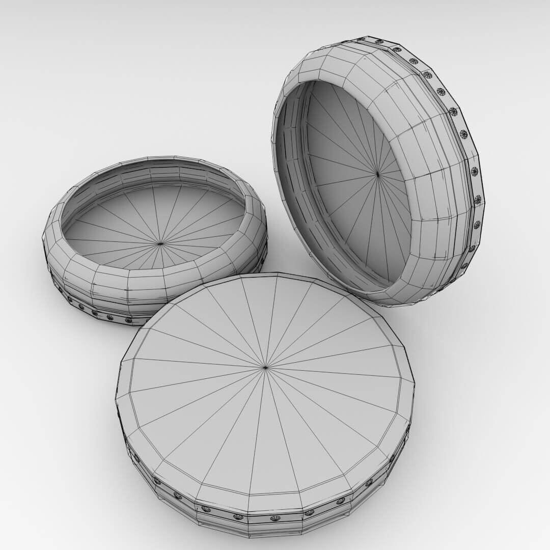 Kompang - 3D Model by firdz3d