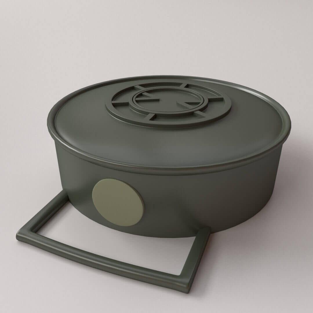 Land Mine - 3D Model by firdz3d