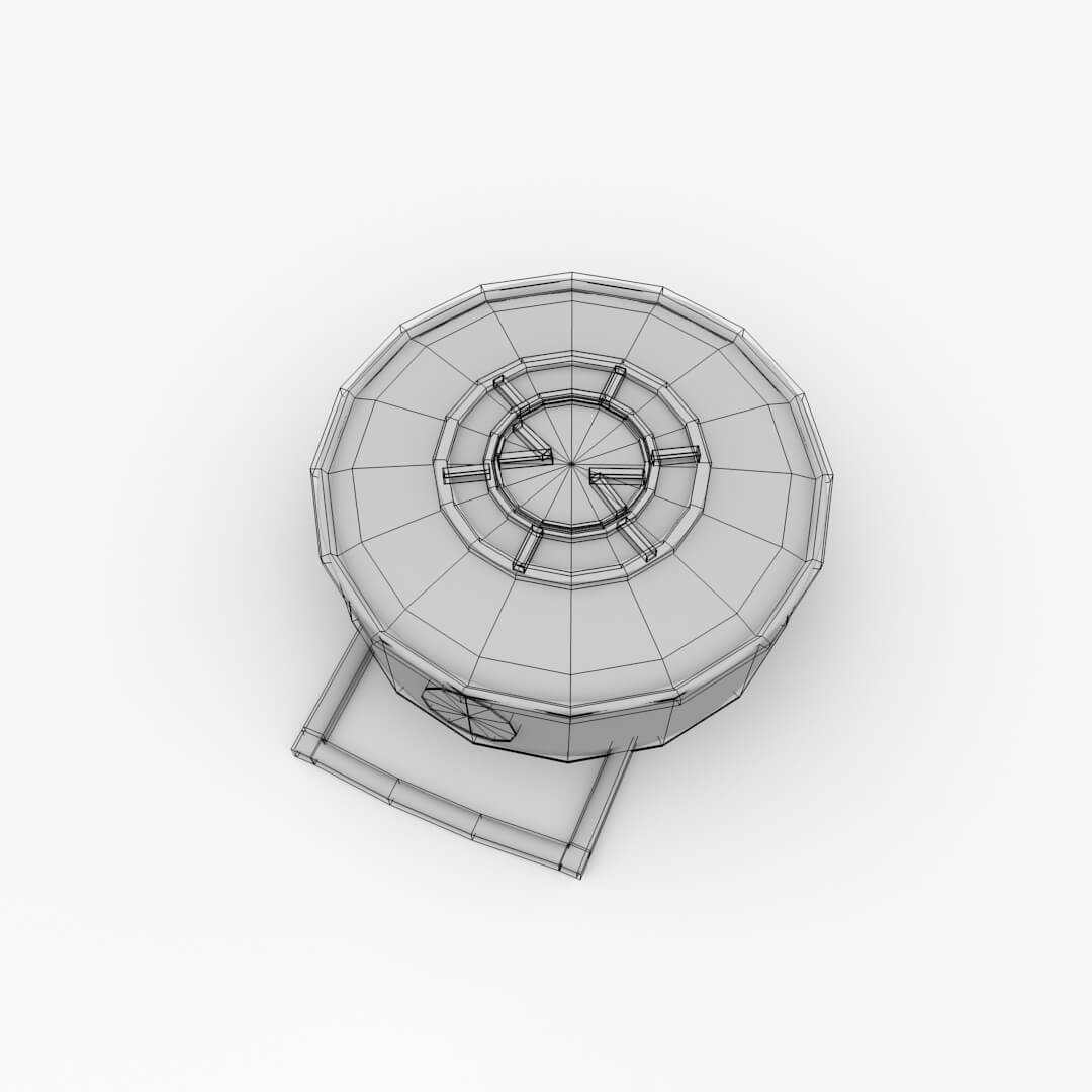 Land Mine - 3D Model by firdz3d