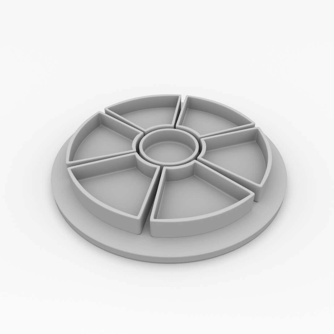 Lazy Susan - 3D Model by firdz3d