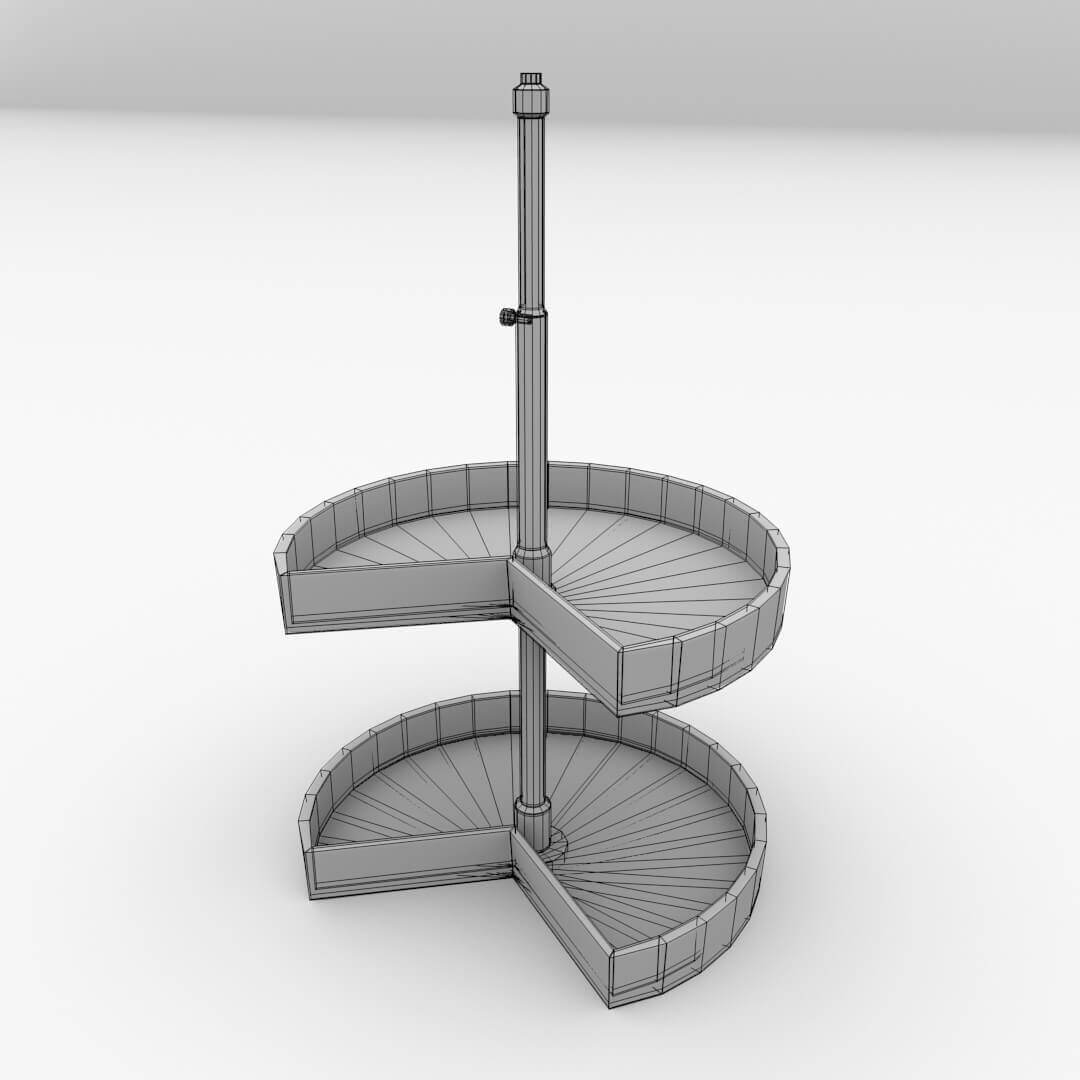 Lazy Susan - 3D Model by firdz3d