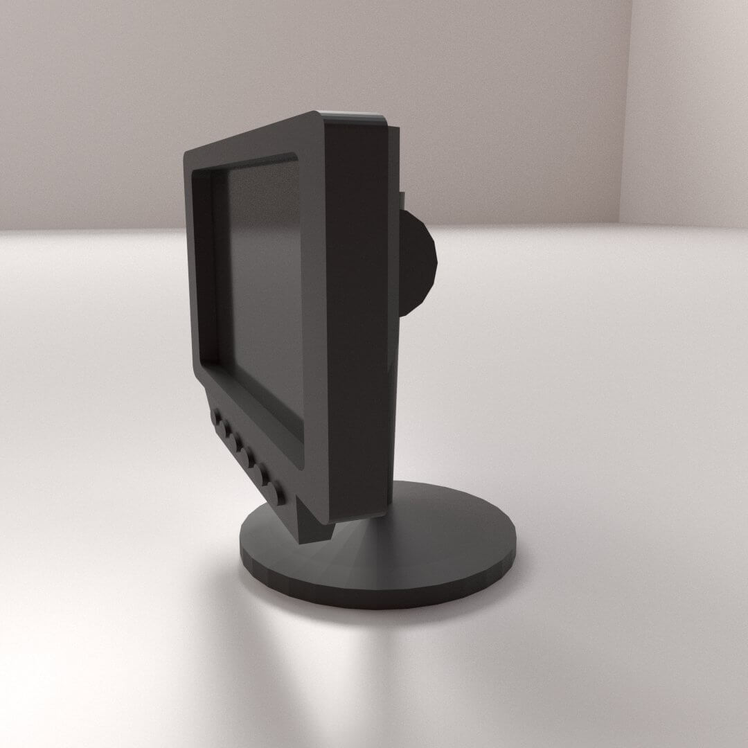 LCD Monitor - 3D Model by firdz3d