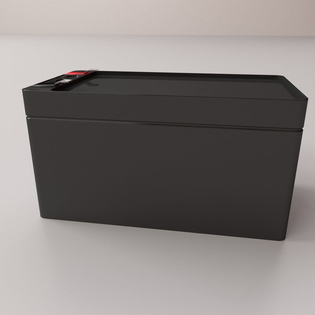 Lead Acid Battery - 3D Model by firdz3d