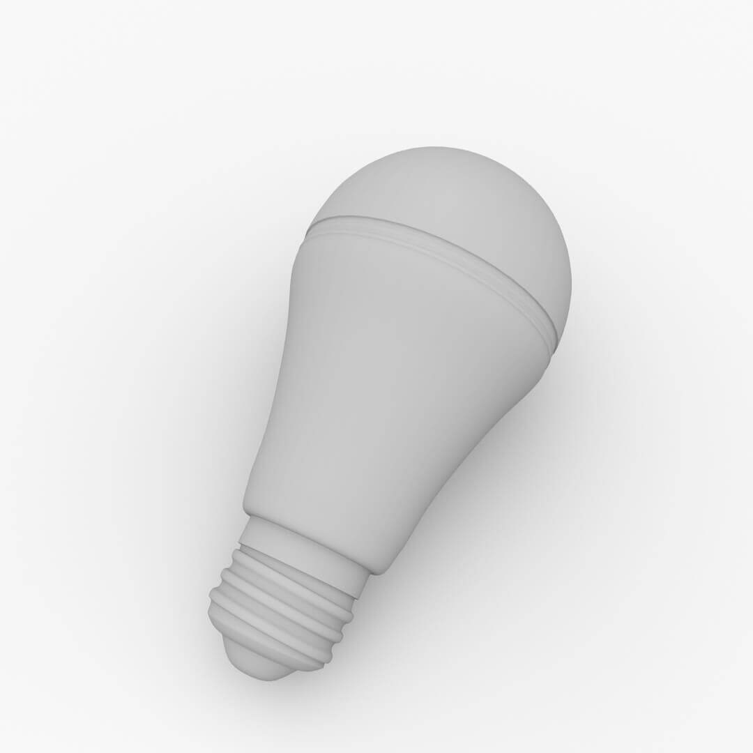 LED Bulb - 3D Model by firdz3d