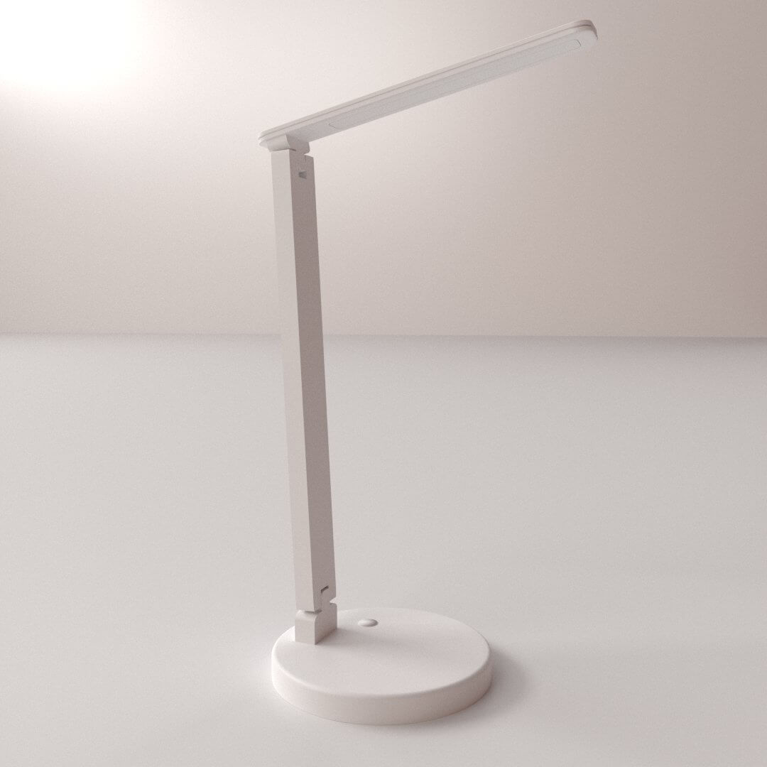 LED Desk Lamp - 3D Model by firdz3d
