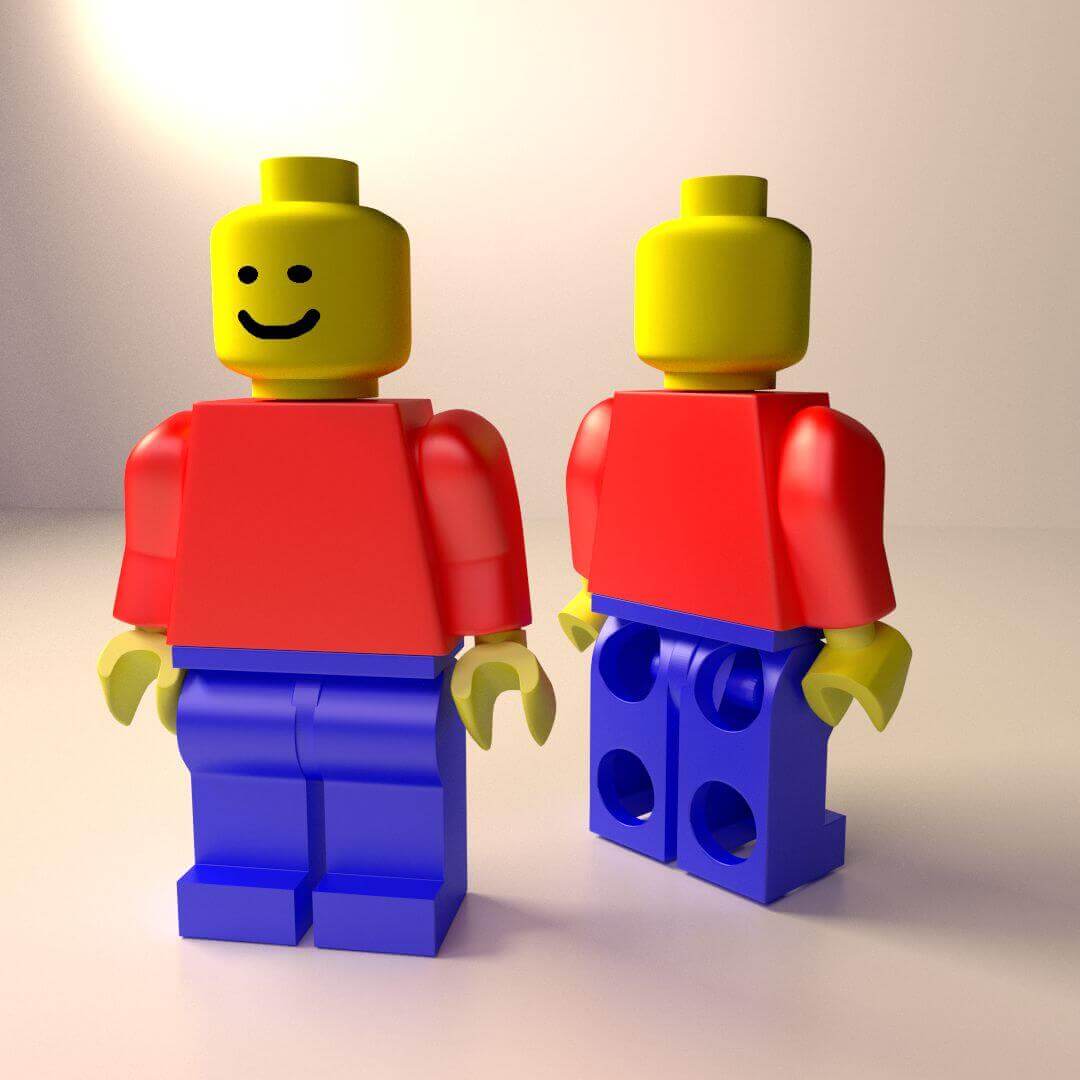 Lego Minifigure - 3D Model by firdz3d