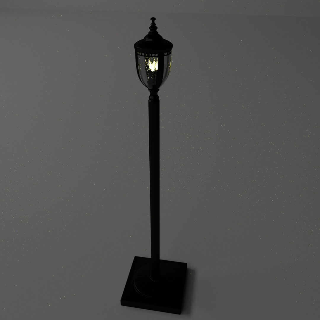 Light Post - 3D Model by firdz3d