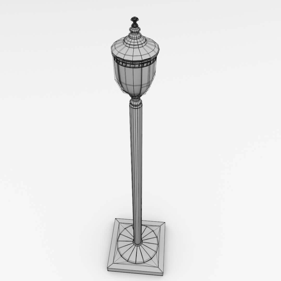 Light Post - 3D Model by firdz3d