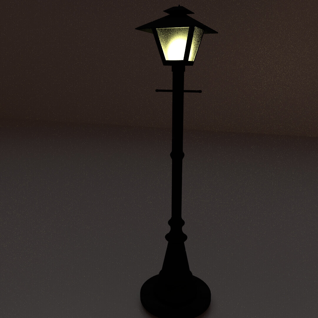 Light Post - 3D Model by firdz3d