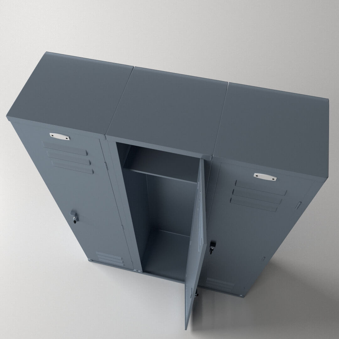 Locker - 3D Model by firdz3d