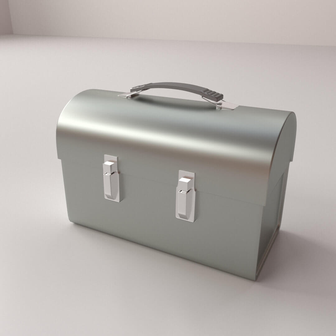 Lunch Box - 3D Model by firdz3d